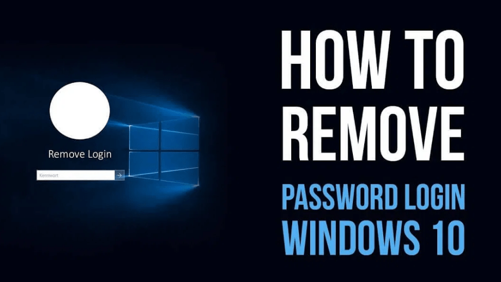 remove login pasword windows 10 - TechsGuide