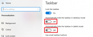 Taskbar Won't Hide in Full-Screen - How to Make it Hide? - TechsGuide